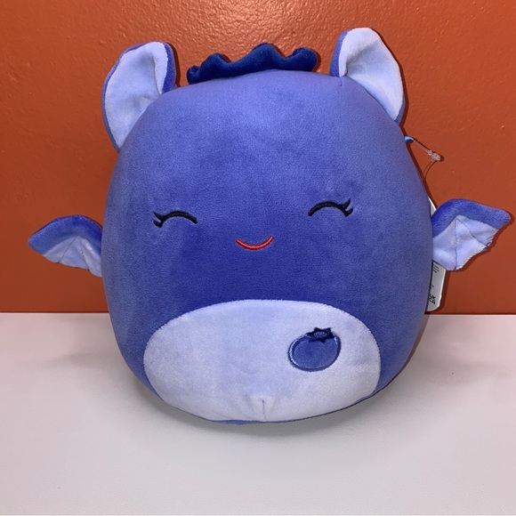Squishmallows | Toys | Squishmallow Bessie The Blueberry Bat 8 | Poshmark